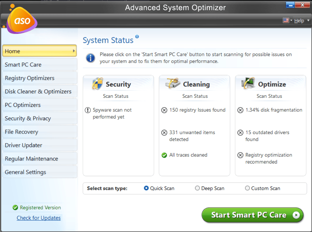 Review: Advanced System Optimizer