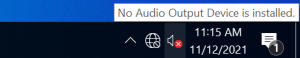 How To Fix No Audio Output Device Is Installed In Windows 10