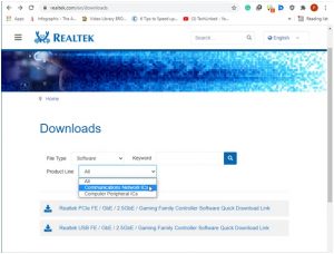 How to Download Realtek Ethernet Controller Driver
