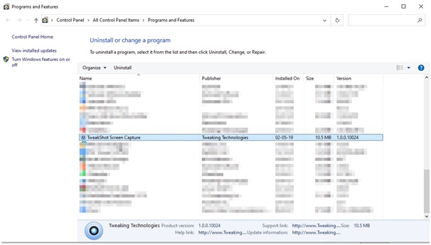 User Manual - TweakShot - The Easiest Way to Capture Screenshot