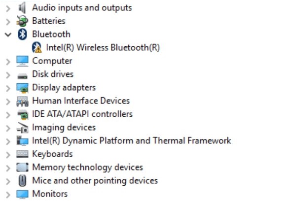 How To Download And Update Intel Bluetooth Driver For Windows 10