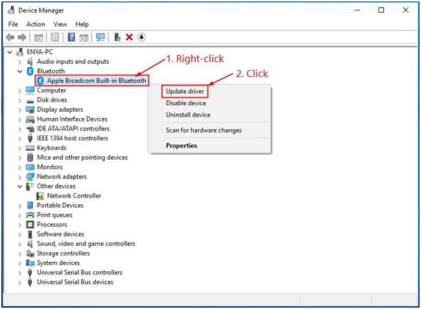 How To Update Bluetooth Driver Windows 10