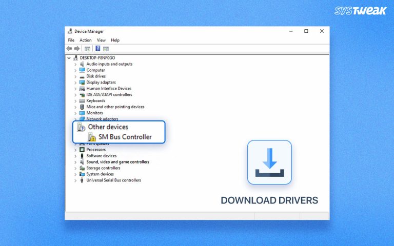 How to Download and Install SM Bus Controller Driver for Windows?