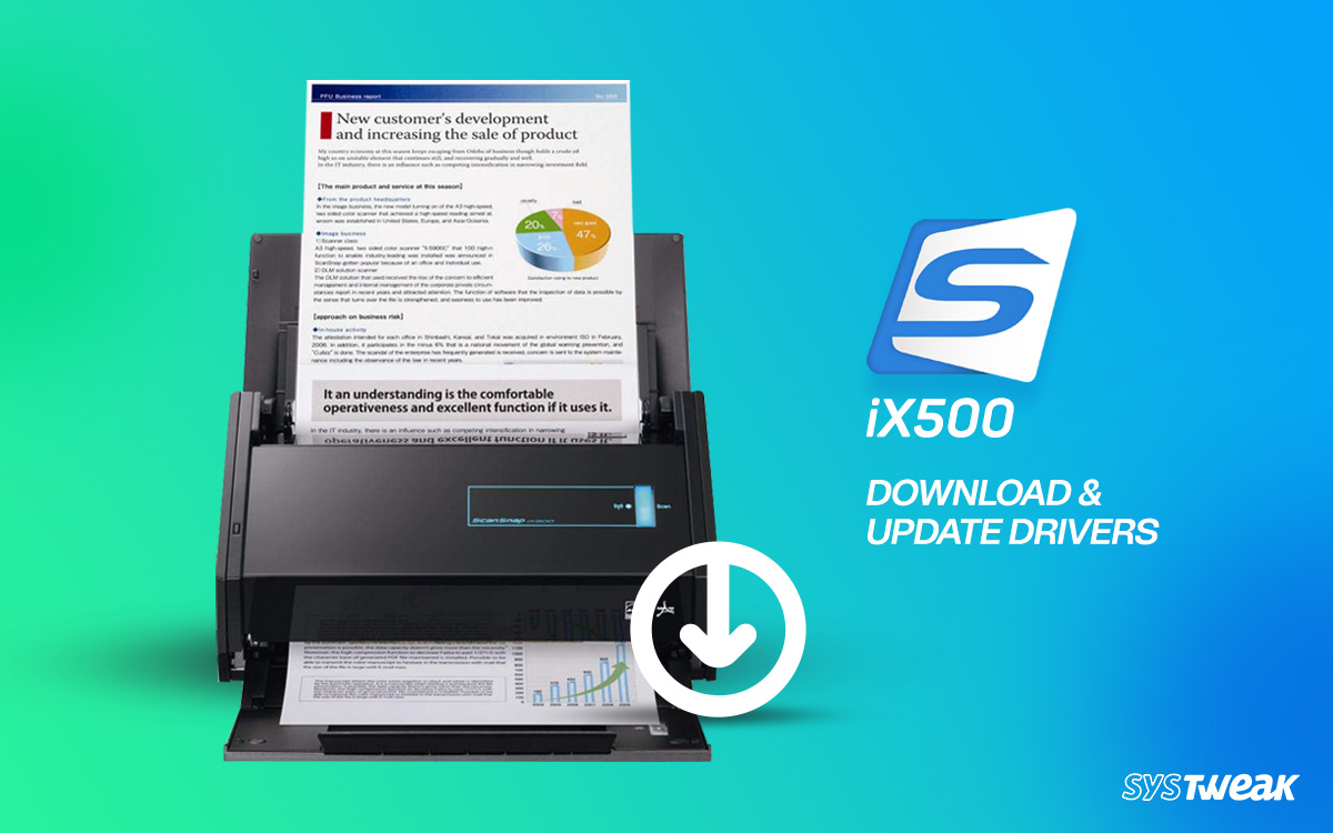 How To Download/Update ScanSnap iX500 Driver For Windows PC