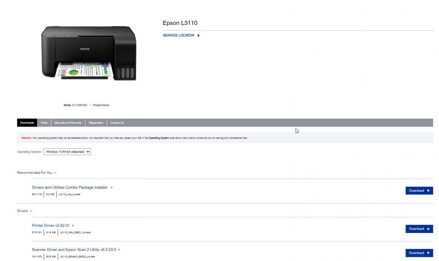 How To Download Epson L3110 Driver For Windows 11,10,8 or 7