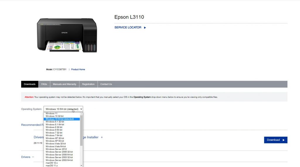 How To Download Epson L3110 Driver For Windows 11,10,8 or 7