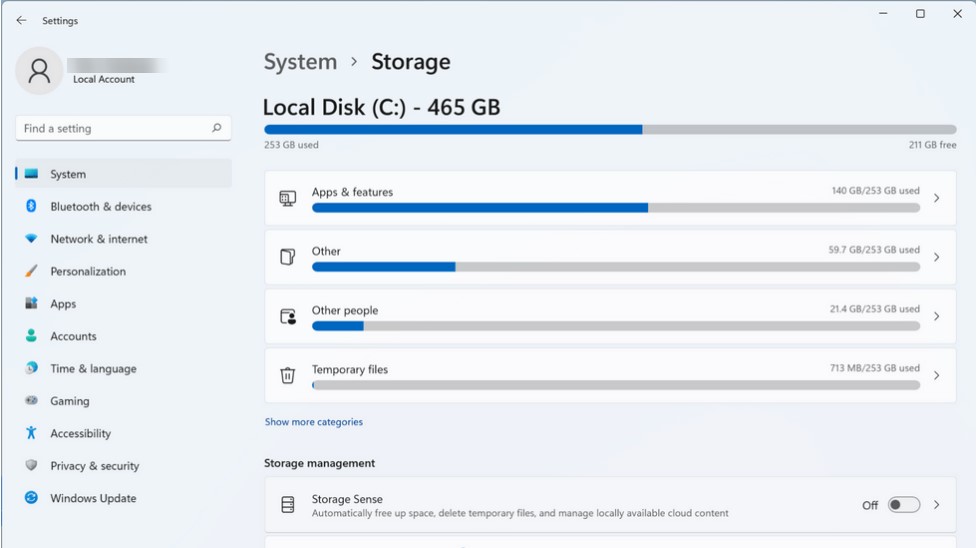 How to Free Up Space in Windows 11,10
