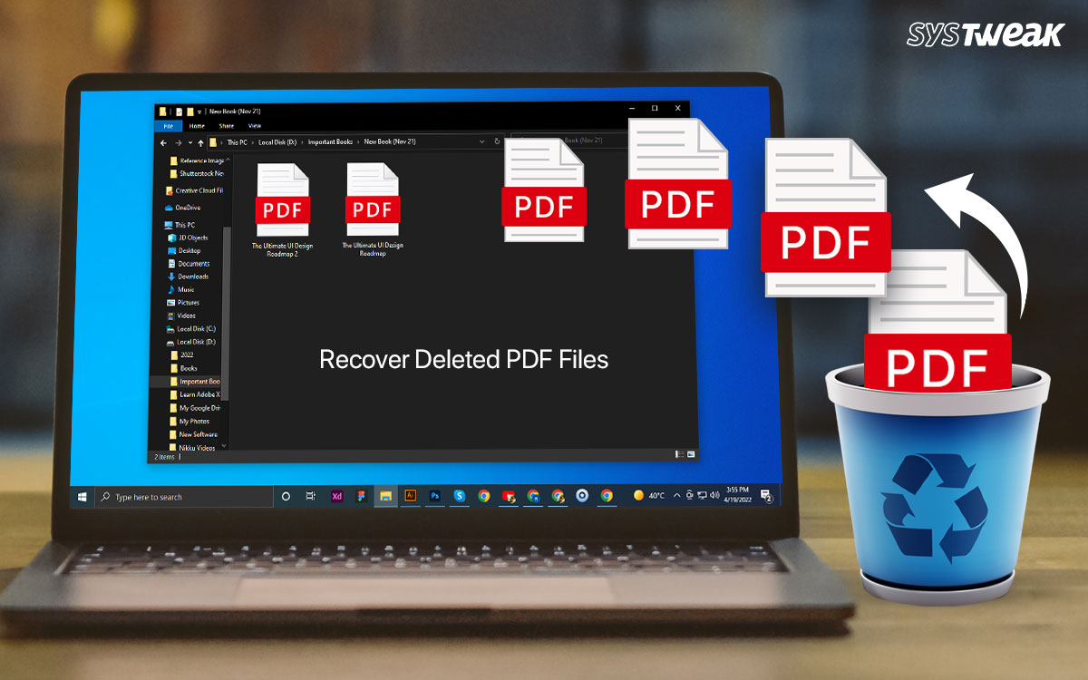 Best Way to Recover Deleted PDF Files on Windows