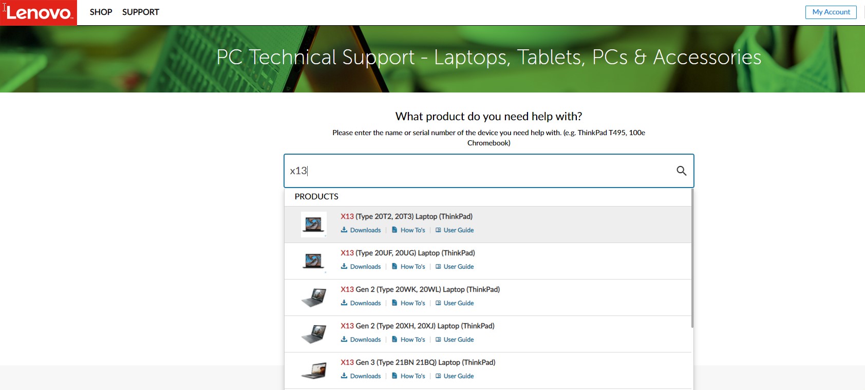 How To Download Lenovo ThinkPad X13 Drivers