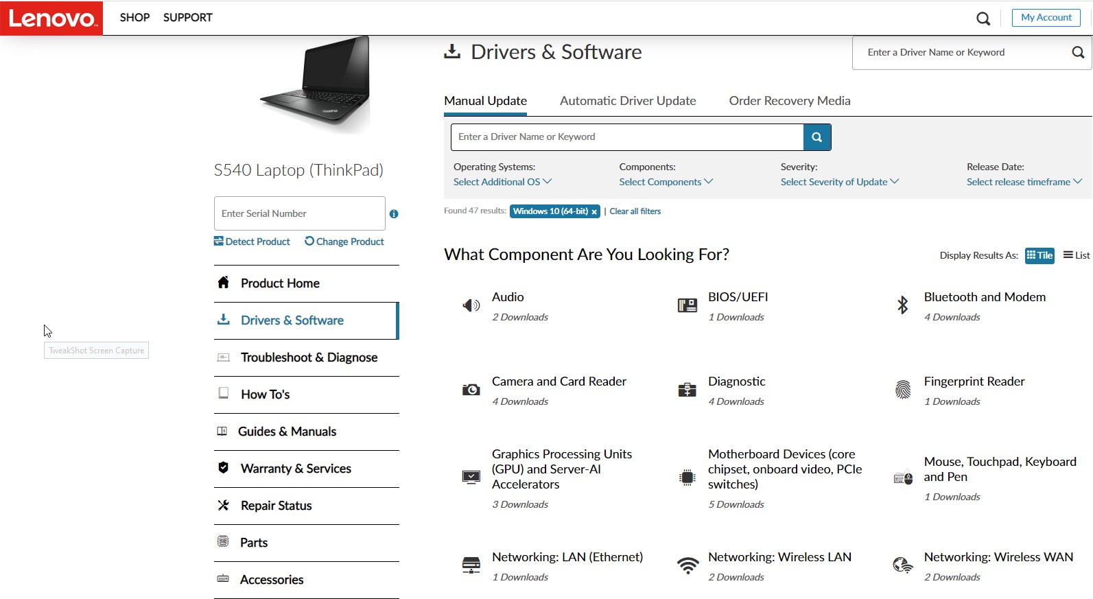 How to Download and Update Lenovo IdeaPad S340 & S540 Driver