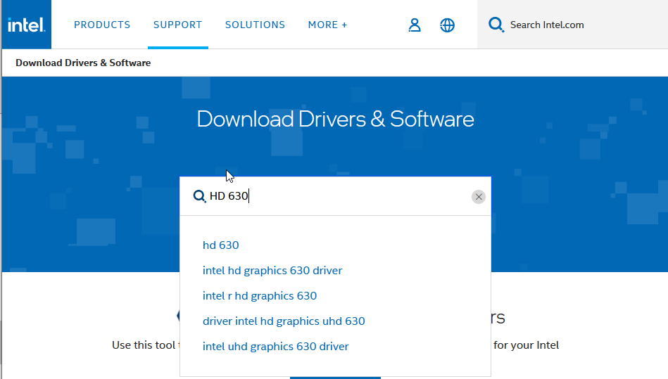 Intel UHD Graphics 630 Driver Download & Update - Windows 11,10