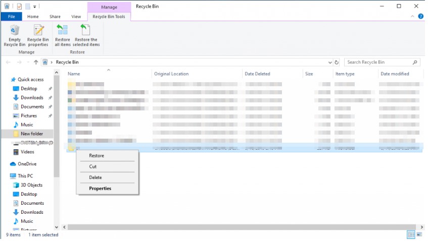How to Recover Deleted Desktop Files in Windows 10