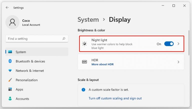 [Fix] Night Light Not Working on Windows 10/11