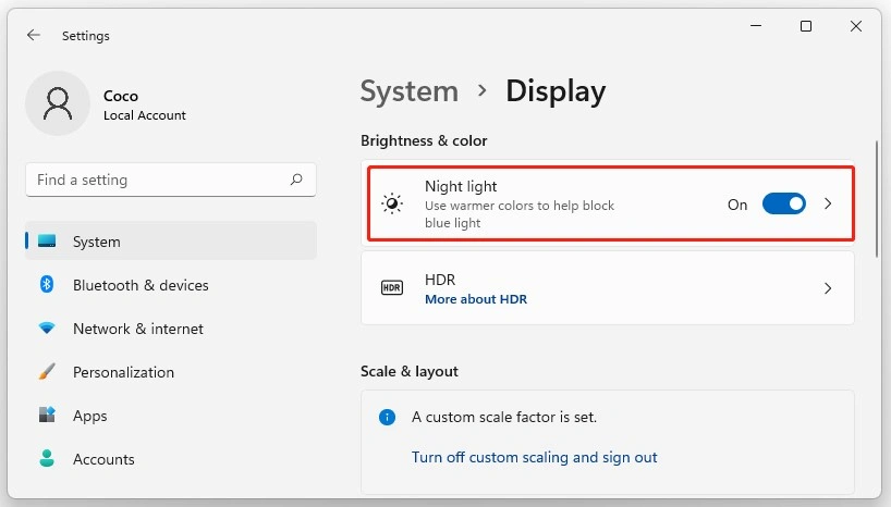 [Fix] Night Light Not Working on Windows 10/11