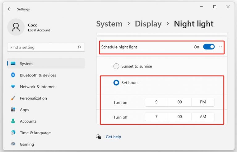 [Fix] Night Light Not Working on Windows 10/11