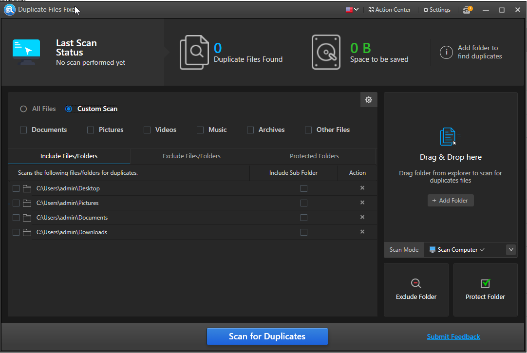 Duplicate Files Fixer For Windows: Free download & Review