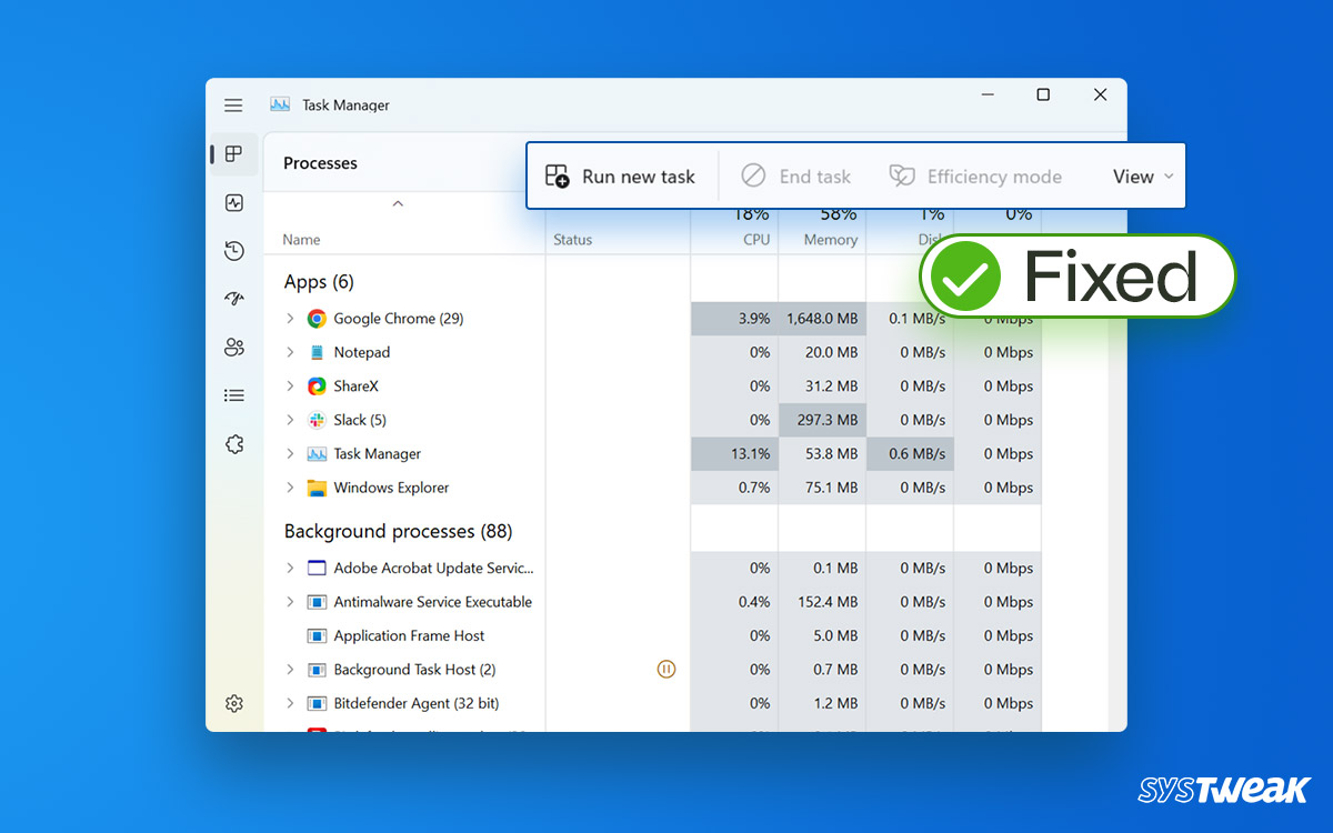 Fix: Low System Resources On Windows 11