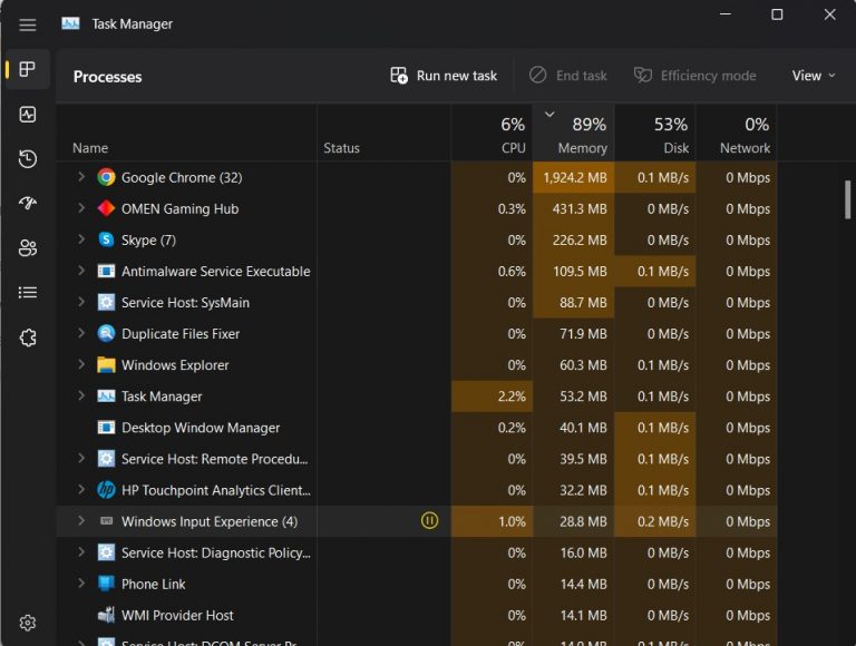 Fix: Low System Resources On Windows 11
