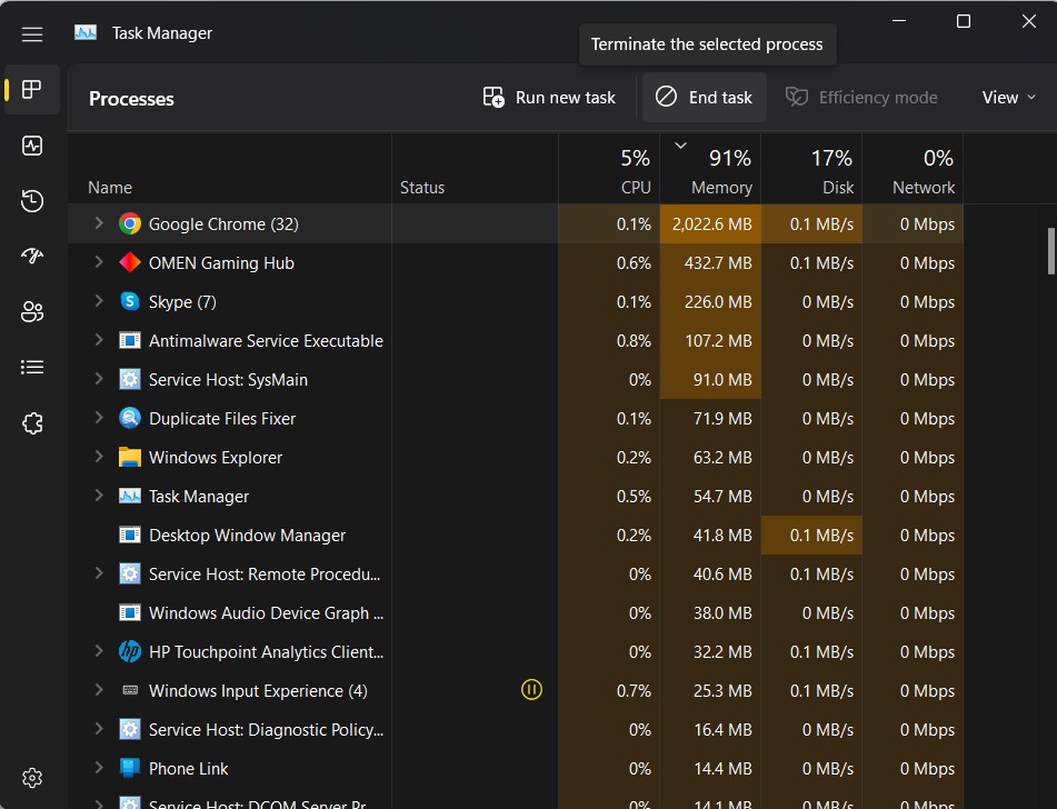 Fix: Low System Resources On Windows 11