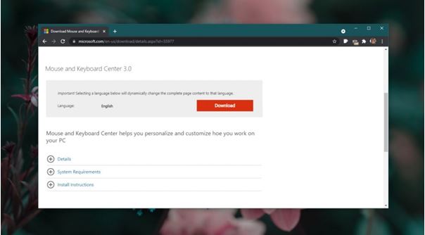 Fix For Microsoft mouse and keyboard center not detecting mouse
