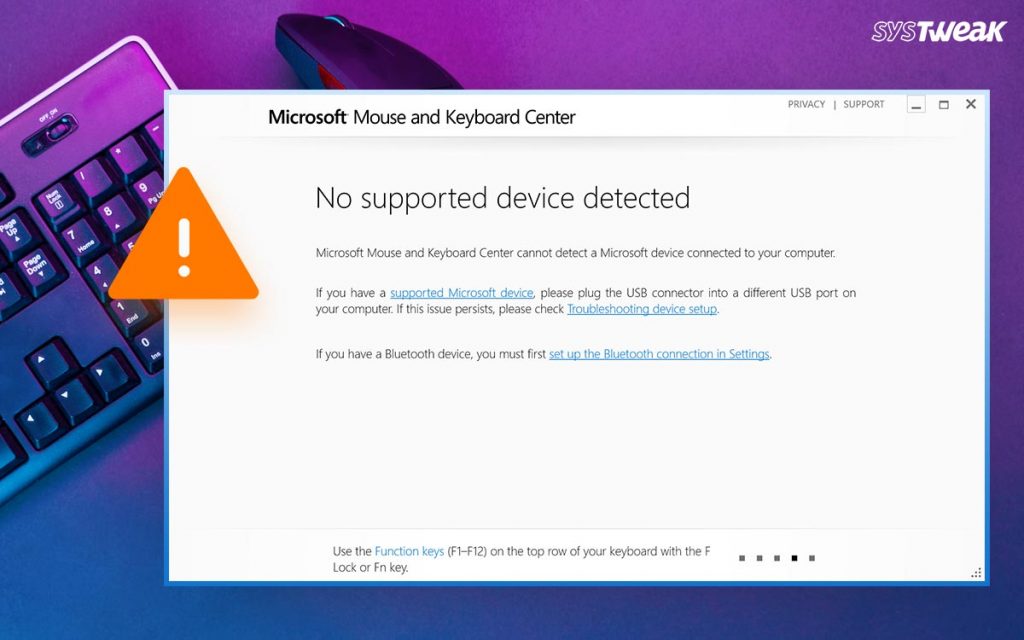 Fix For Microsoft mouse and keyboard center not detecting mouse Fix For Microsoft mouse and keyboard center not detecting mouse