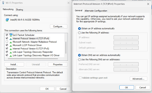 Fixing “Server IP Address Could Not Be Found" Error on Windows