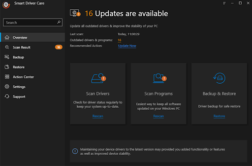 Smart Driver Care - Updating Drivers Has Never Been Easier!