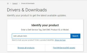 Download & Update Dell Latitude 5420 Drivers
