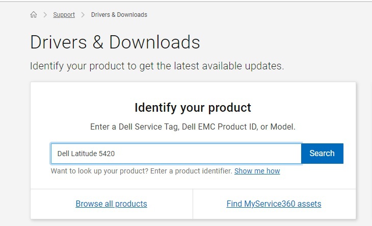 Download & Update Dell Latitude 5420 Drivers