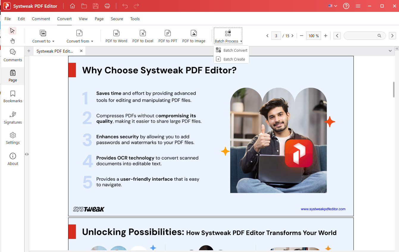 Systweak PDF Editor Review: Alternative of Acrobat