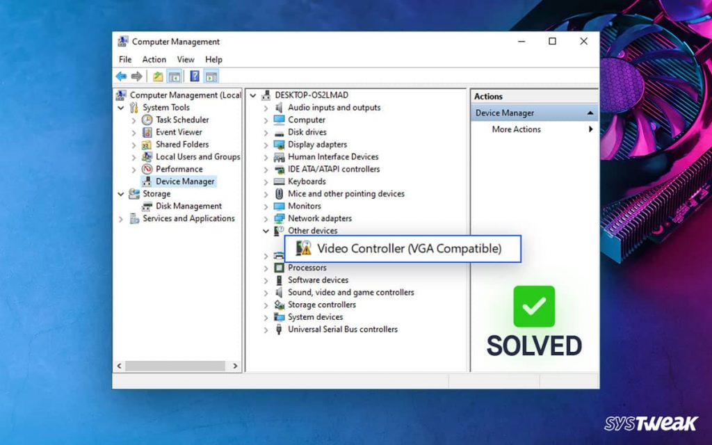 How to Fix Video Controller (VGA) Driver Issue for Windows 11/10