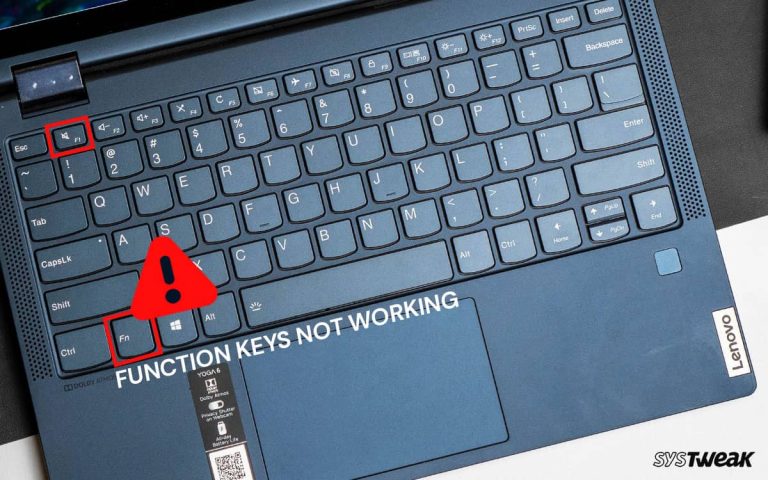Quick Fixes To Lenovo Function Keys Not Working