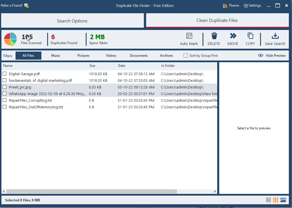 15 Best Duplicate File Finder Tools For Windows In 2025