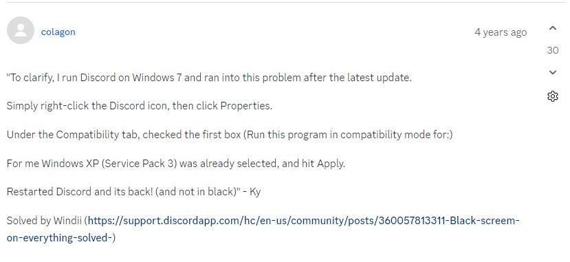 Discord Not Loading/Won't Open (stuck at a blank screen) on Windows