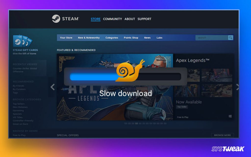 [Solved] - Slow Download Speed on Steam