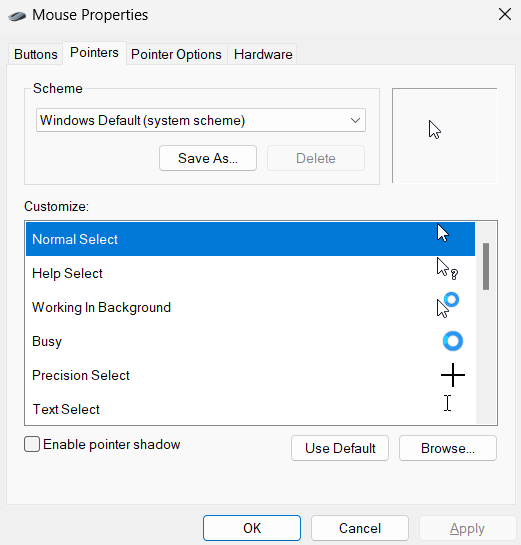 How to Get Rid of Black Box on Mouse Cursor