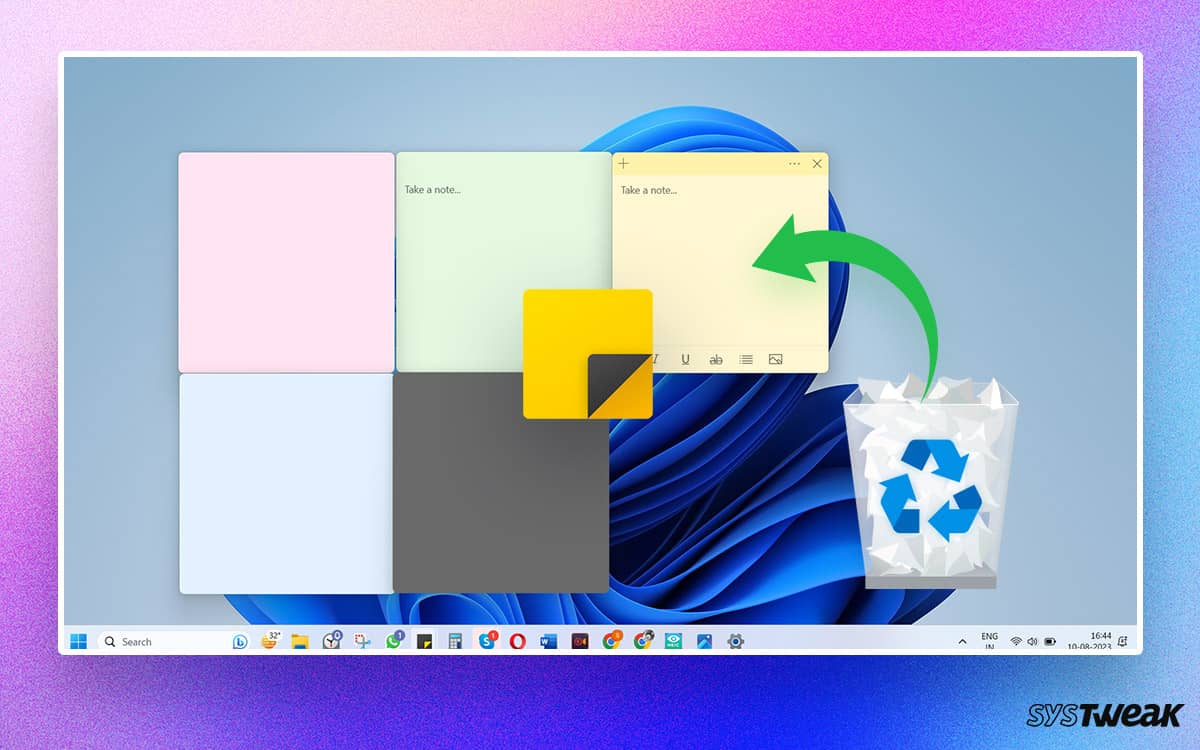 Best Ways to Recover Deleted Sticky Notes [100% Working]