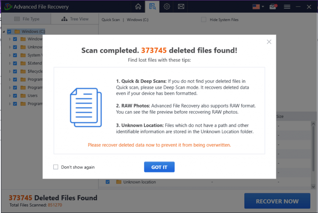 Review - Advanced File Recovery: The Easiest Way to Recover Files