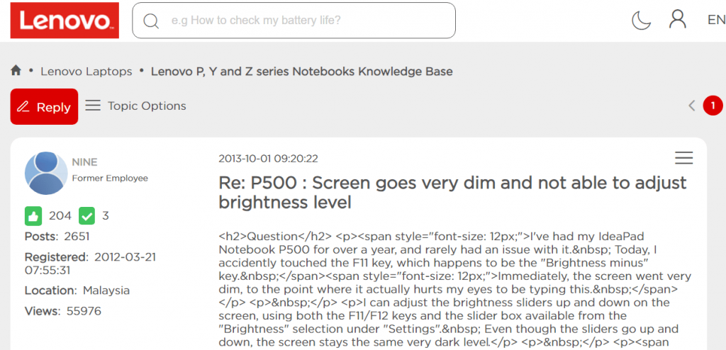 Here's Why Your Lenovo Screen Dim Brightness Won't Adjust!
