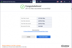 Review - Advanced File Recovery: The Easiest Way to Recover Files