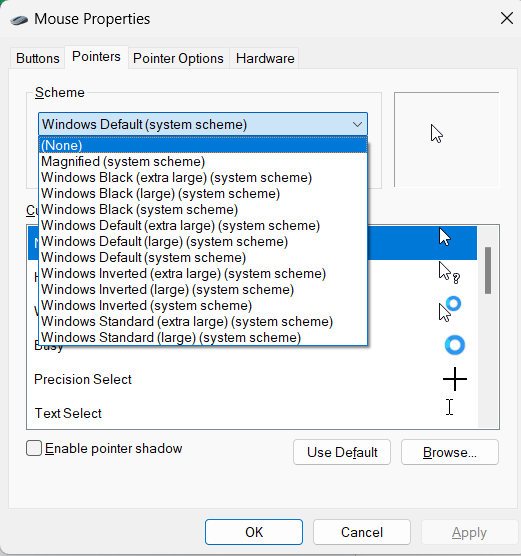How to Get Rid of Black Box on Mouse Cursor