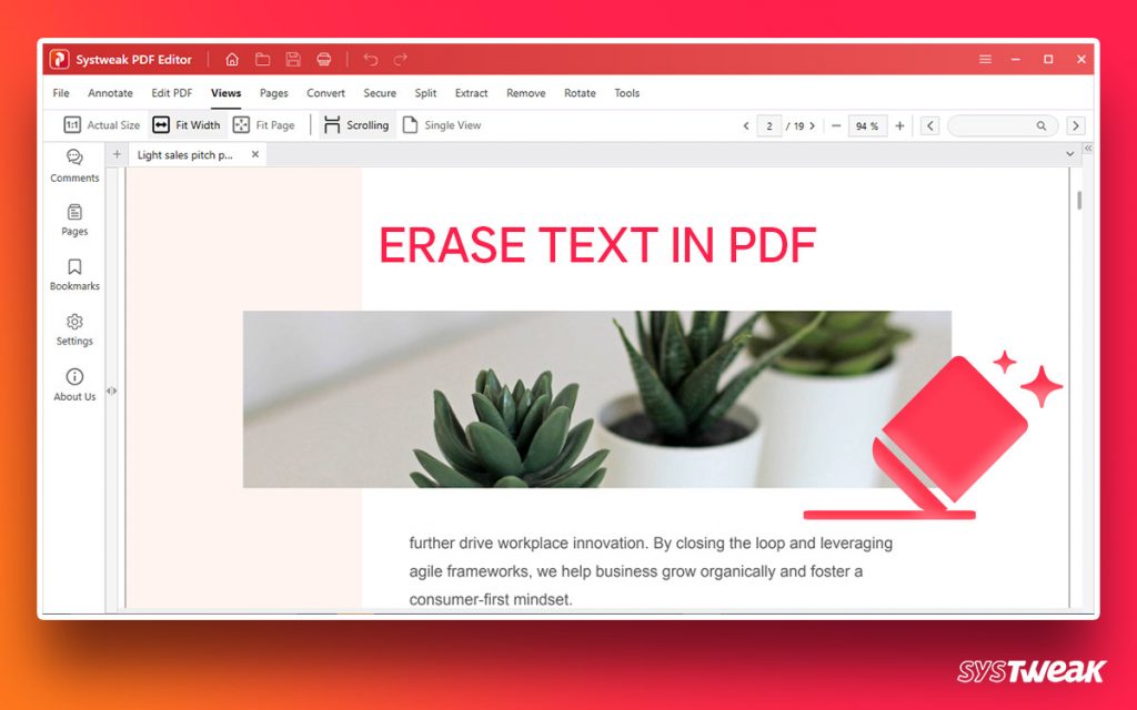 How to erase text in pdf - simple steps to delete words