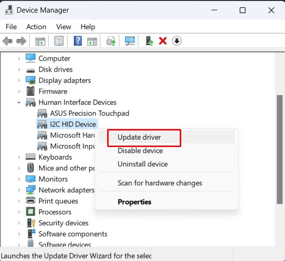 How To Fix I2c Hid Device Driver Not Working Issues