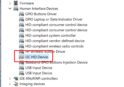 How To Fix I2c Hid Device Driver Not Working Issues