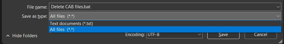 How to Delete Windows Temp CAB Files