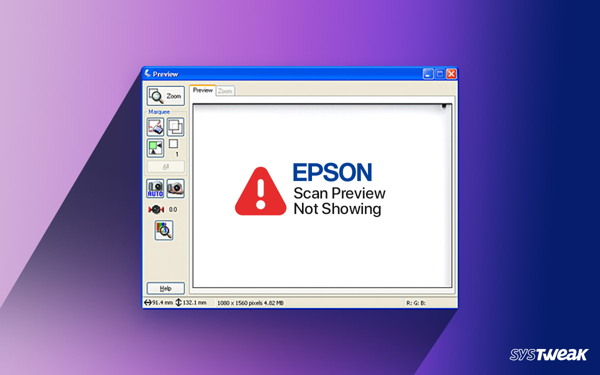 Epson Scan Preview Not Showing - How to Fix