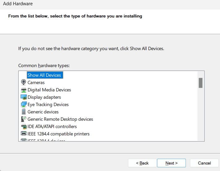 Camera Not Showing in Device Manager - FIXED!