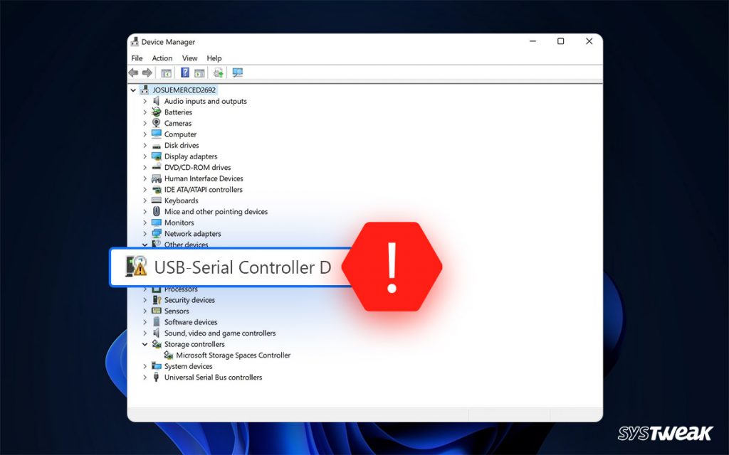 How to Update USB-Serial Controller D Driver