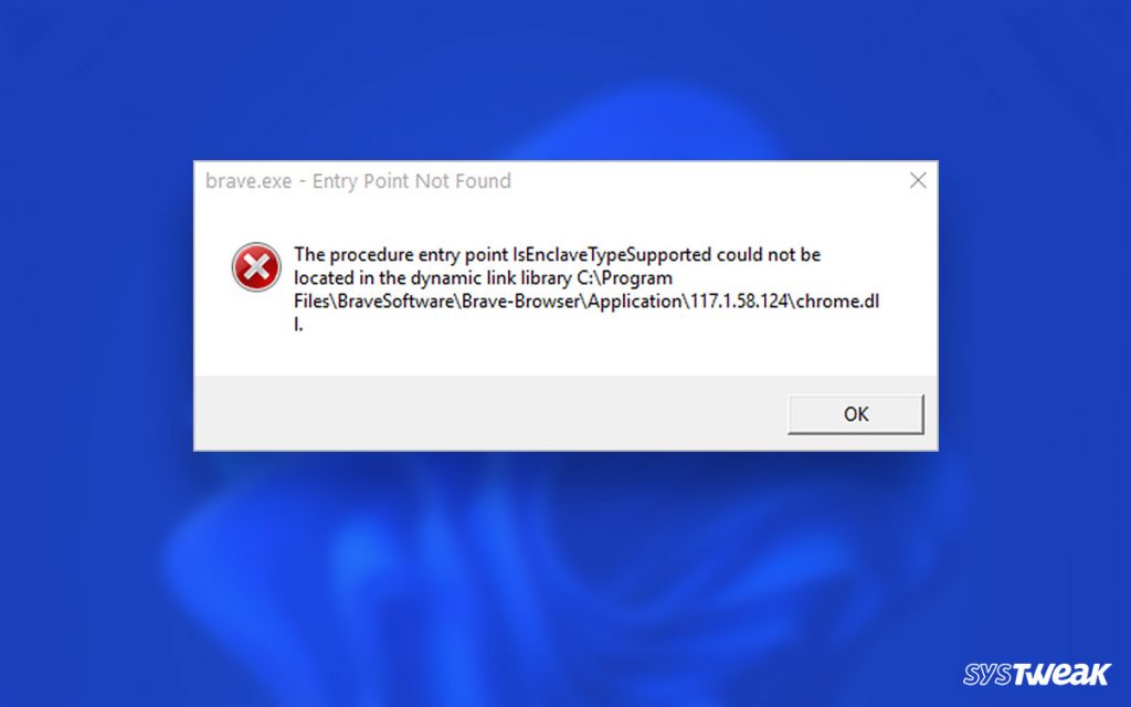 How to Fix Entry Point Not Found Error in Windows