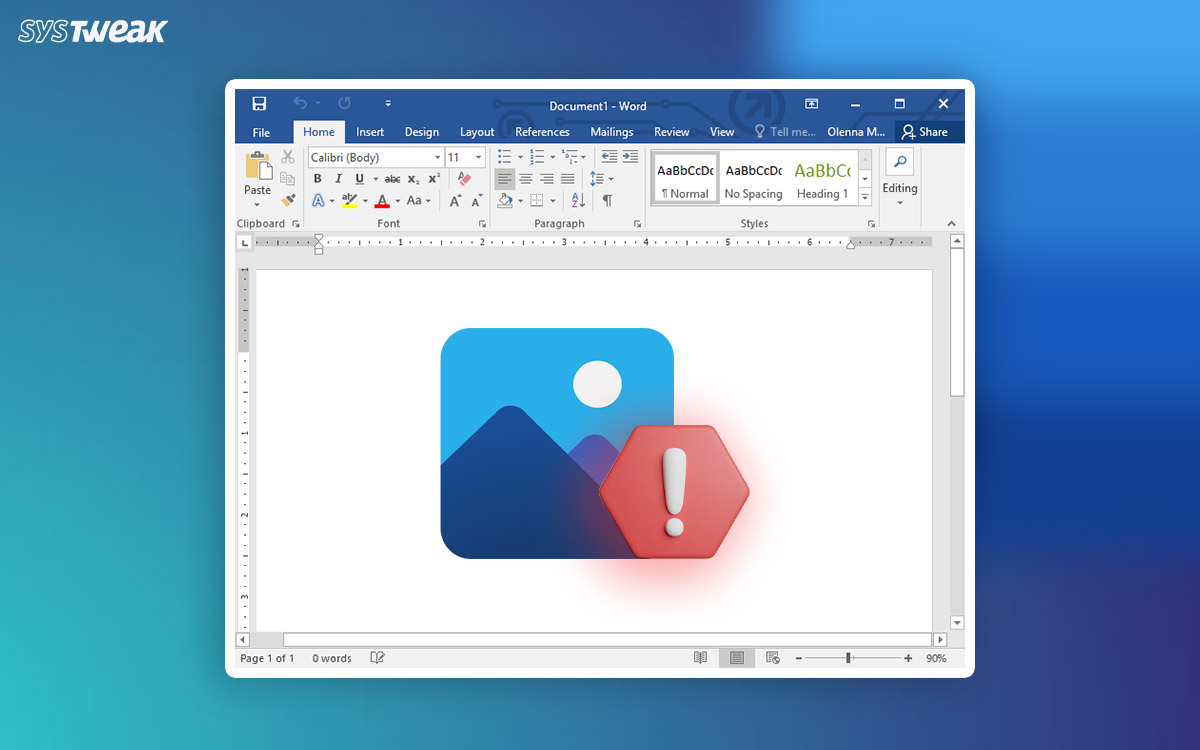 Ms Word Not Displaying Images Causes And Fixes